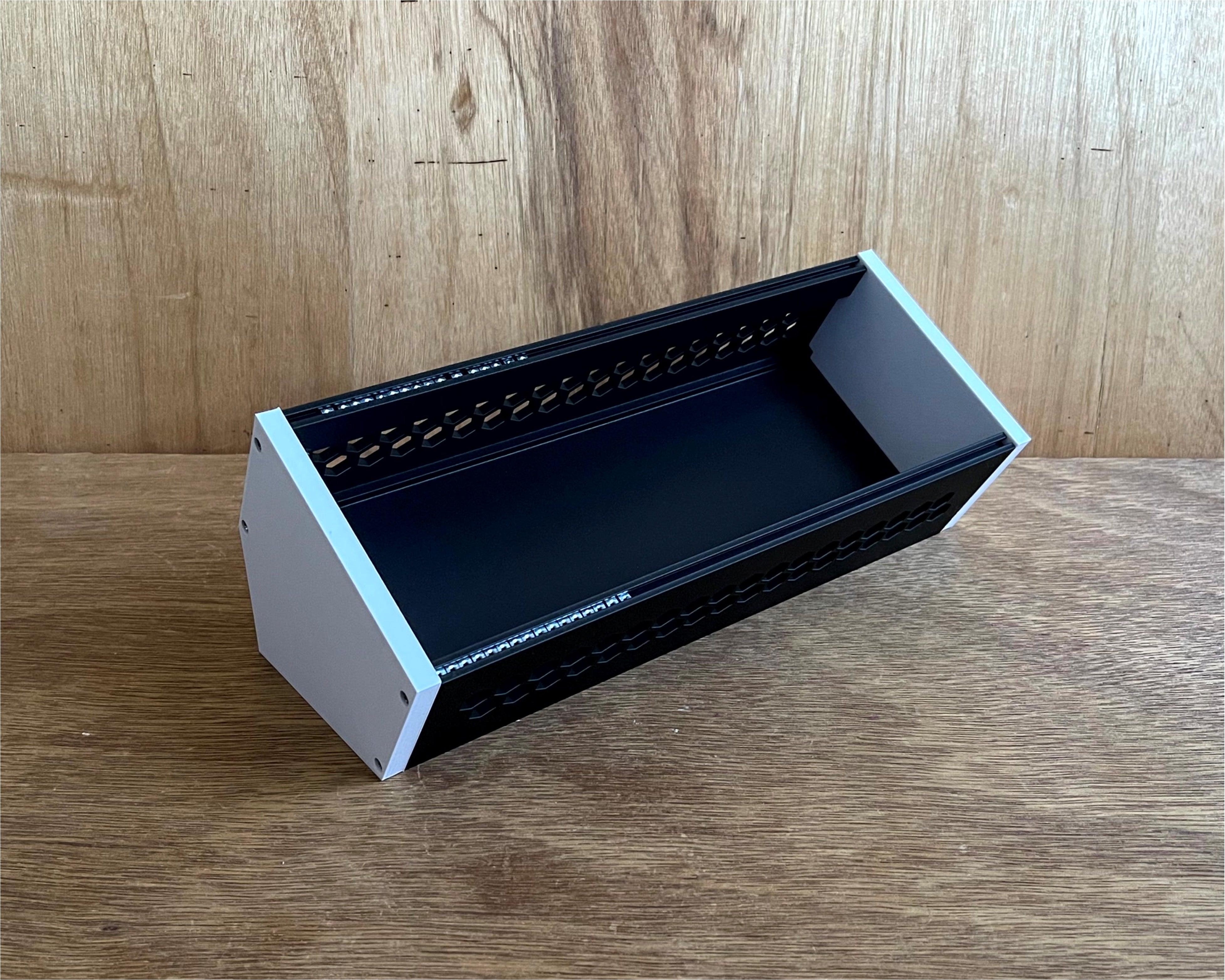 64 HP 3U Angled Eurorack Modular Synthesizer Skiff Case - 3D Printed ...